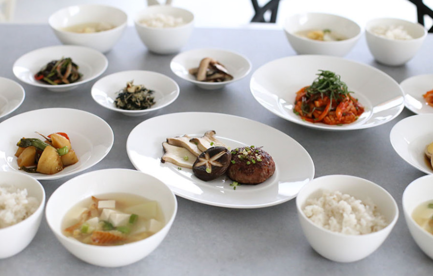 [Whitebloom] 20-Piece Home set, Serving for 4 – Hankook Chinaware USA