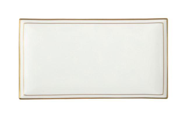 Neo Gold - Rectangular Plate 11" – Hankook Chinaware USA